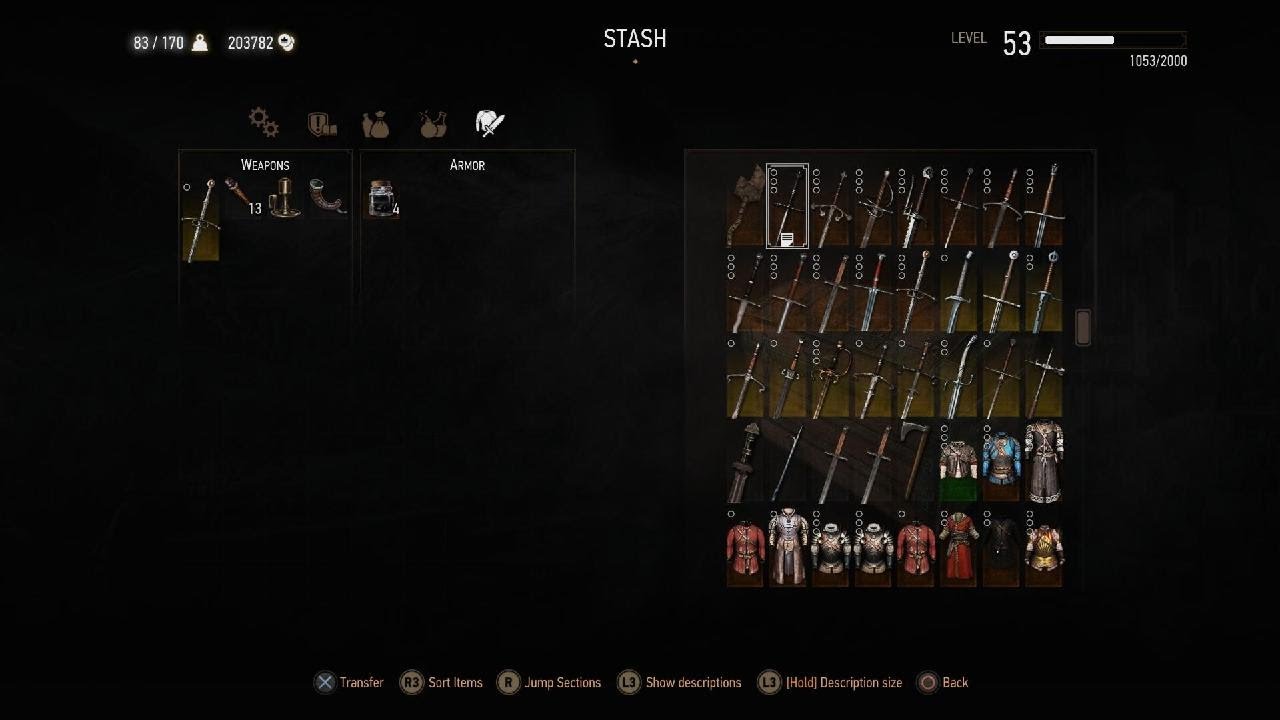 The Witcher 3: Wild Hunt - Top Notch Swords!?! - YouTube