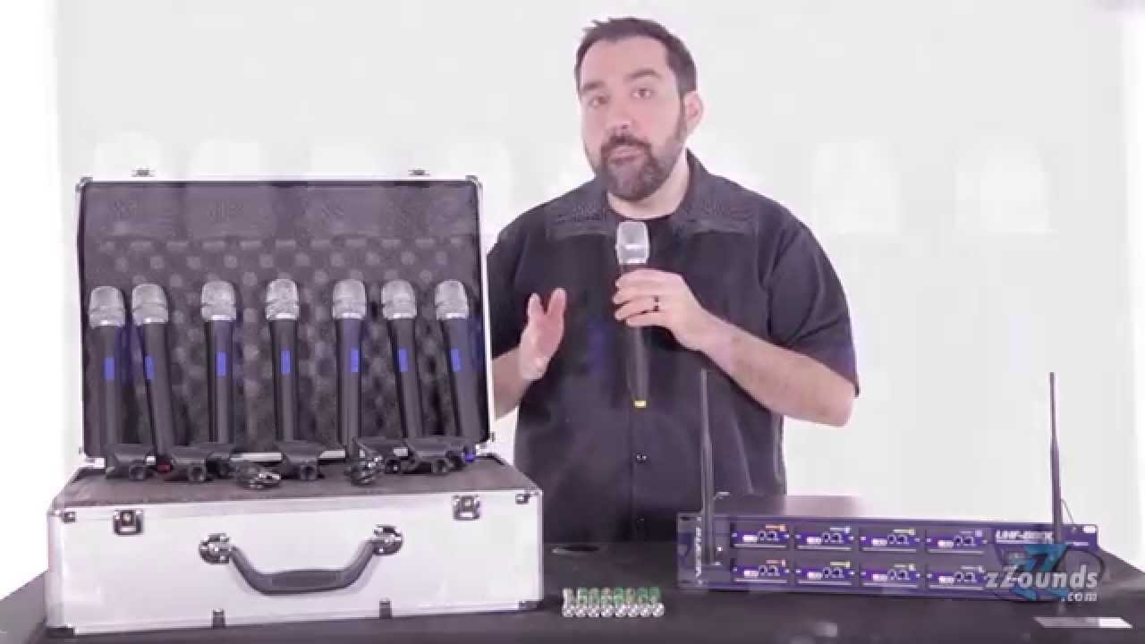 zZounds.com: VocoPro UHF-8800 8-Channel UHF Handheld Wireless ...