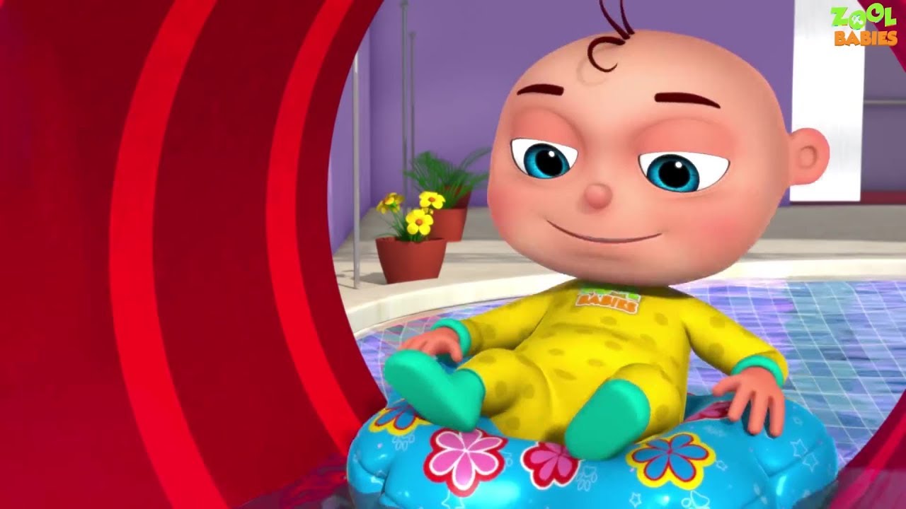 Baby's Day | Funny Baby Activities Video And Zool Babies Picnic Video ...