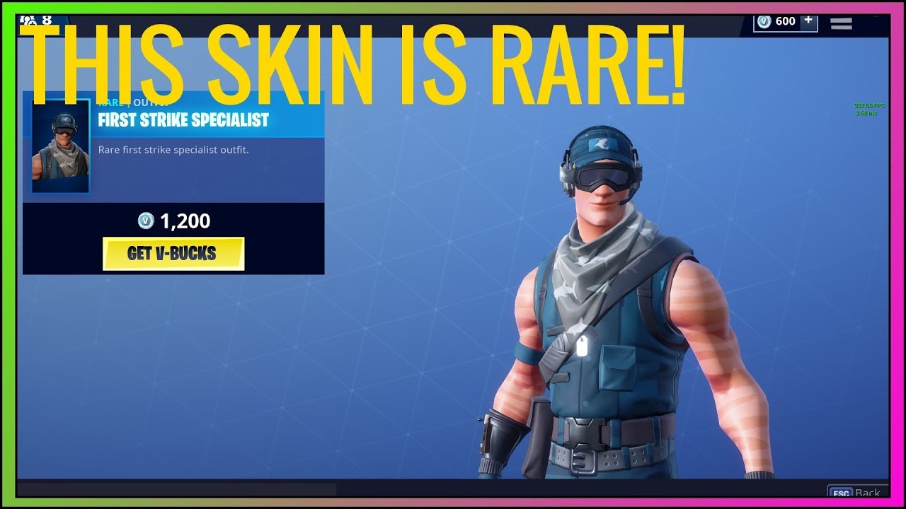 THIS RARE SKIN RETURNED! FIRST STRIKE SPECIALIST (Season 7) Daily Item ...