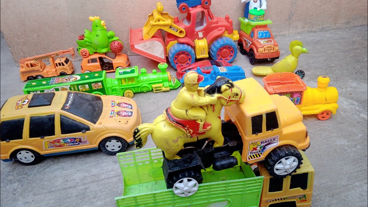 lakdi ki sadak gadi pe ghoda/toy wala cartoon video jcb rail 259 dollar ...