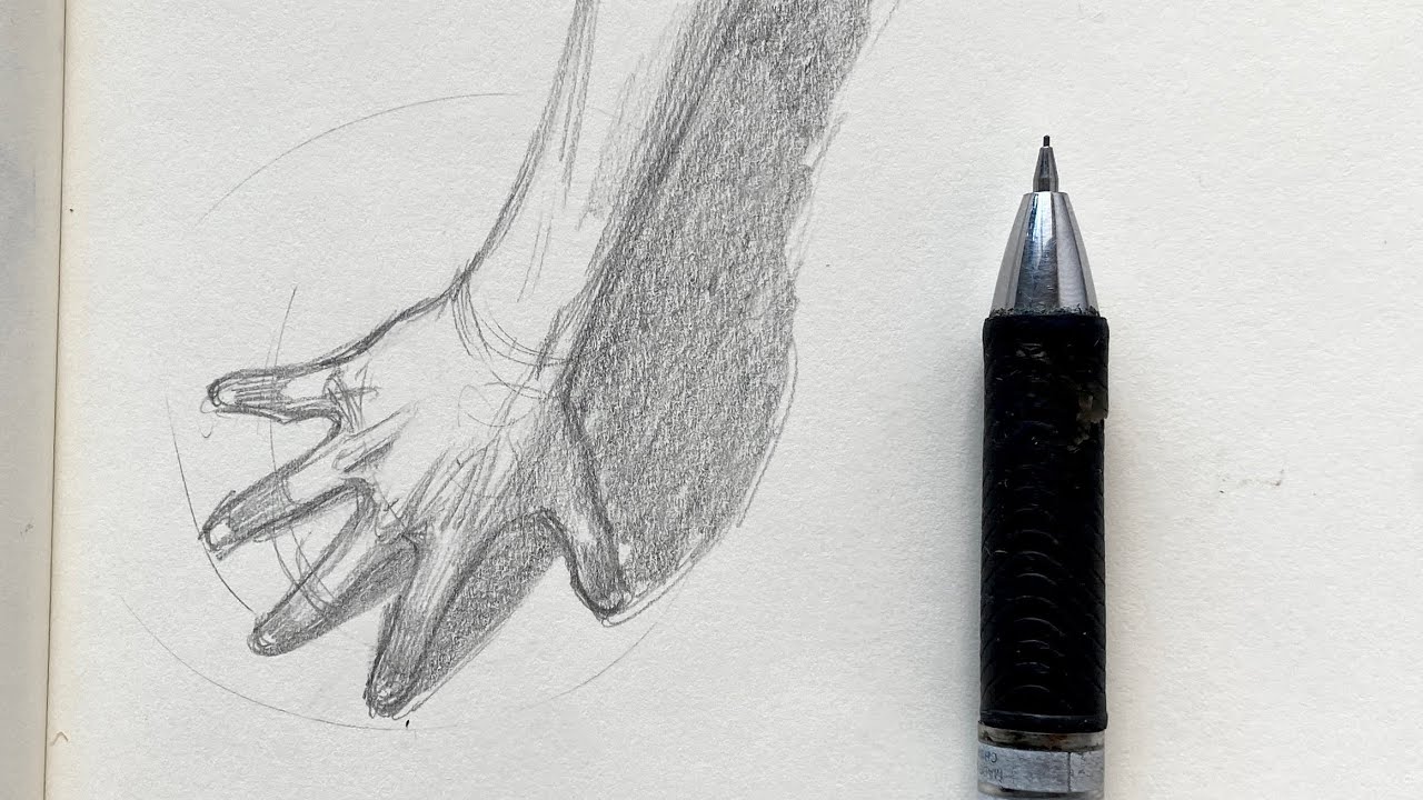 🔴 How I Draw Hands and Wrists (Live Demo) - YouTube