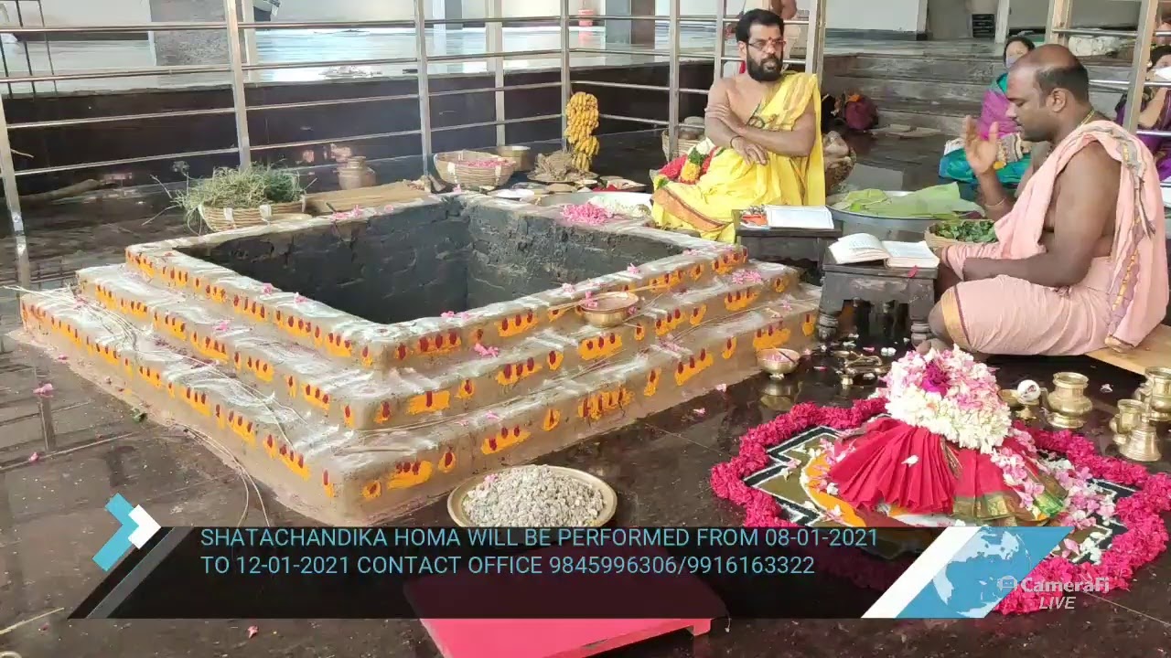 LIVE TELECAST OF CHANDIKA HOMA 10-11-2020 - YouTube