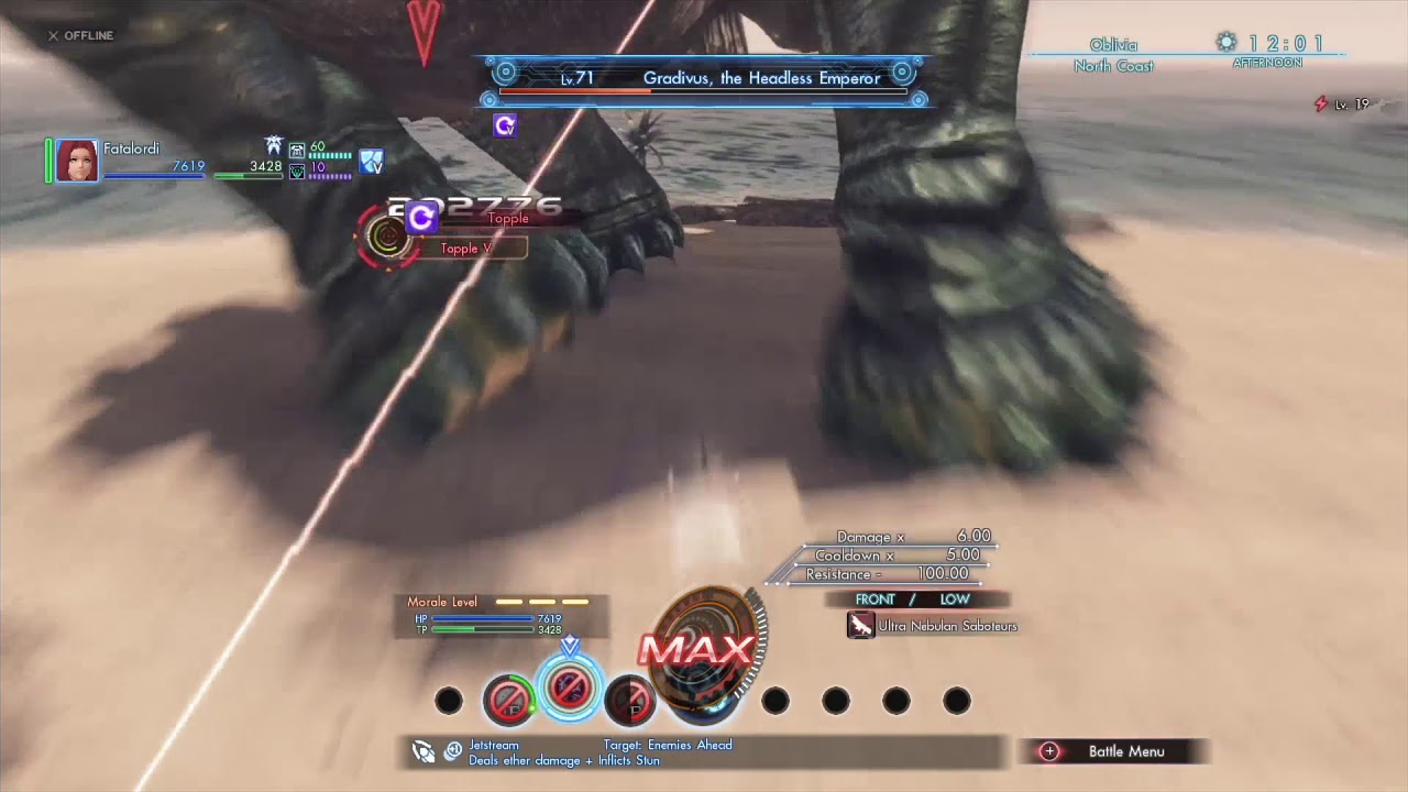 Xenoblade X | Gradivus Mono Weapon #12 Psycho Launchers (NDRA) - YouTube