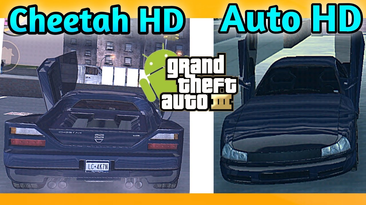 Auto HD para GTA 3 ANDROID (Cheetah) - YouTube