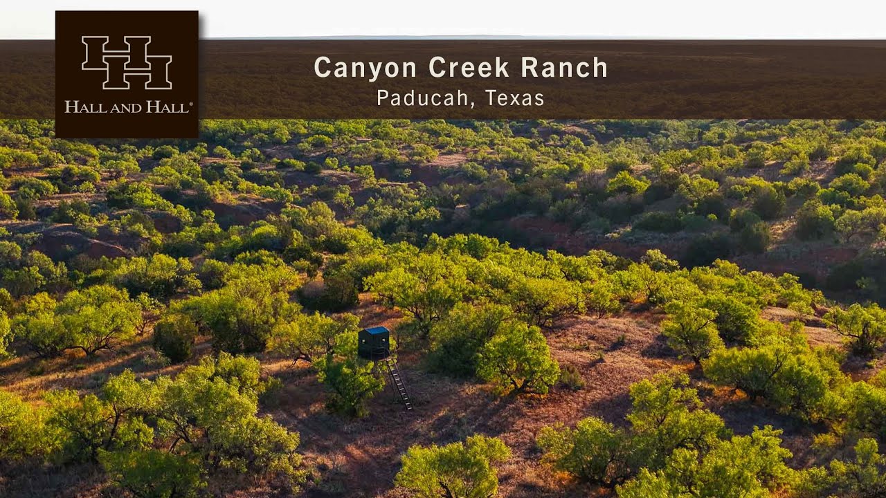 Texas Ranch For Sale - Canyon Creek Ranch - YouTube