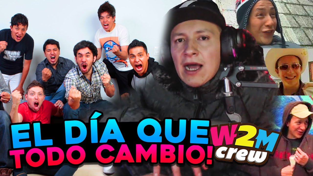EL ANTES Y DESPUÉS DEL W2M CREW | Criss Martell - YouTube