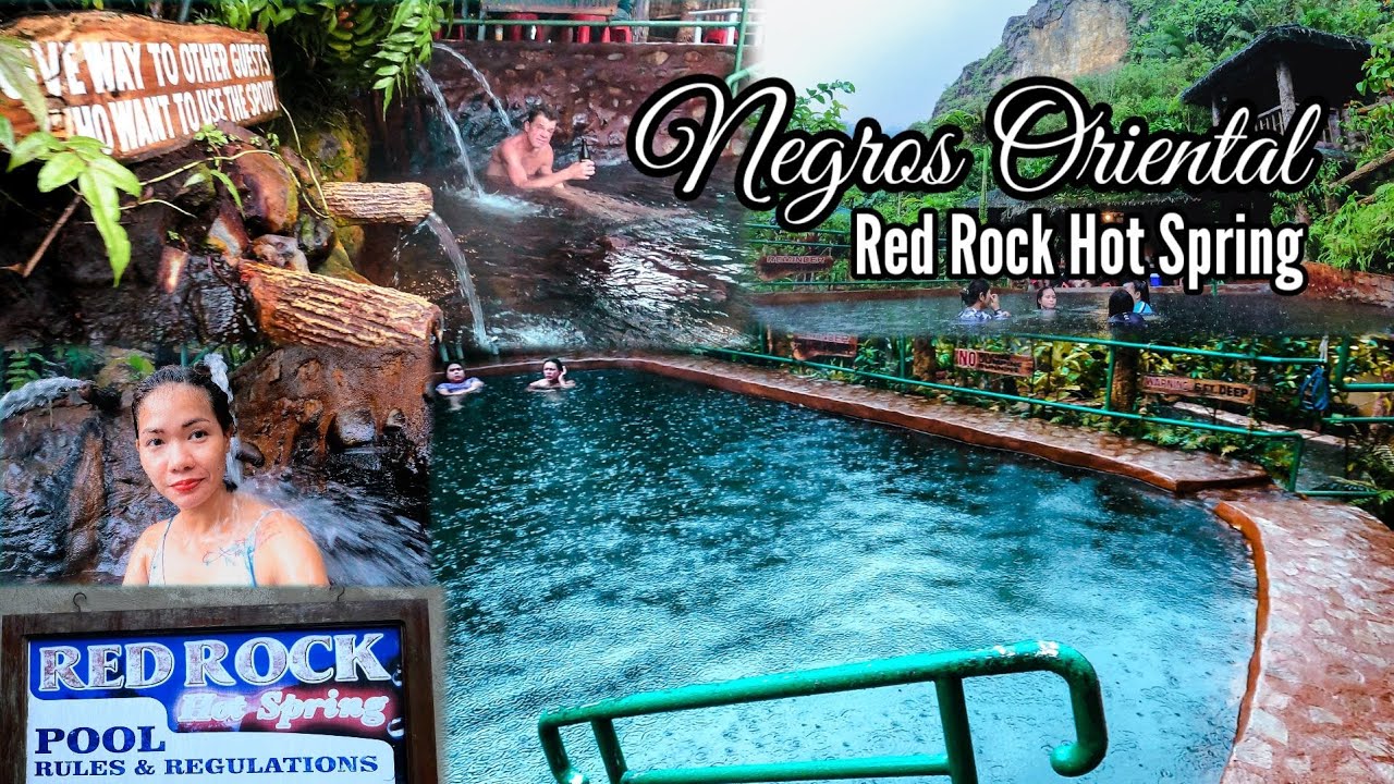 Valencia, Negros Oriental: Red Rock Hot Spring near Dumaguete! Virtual ...
