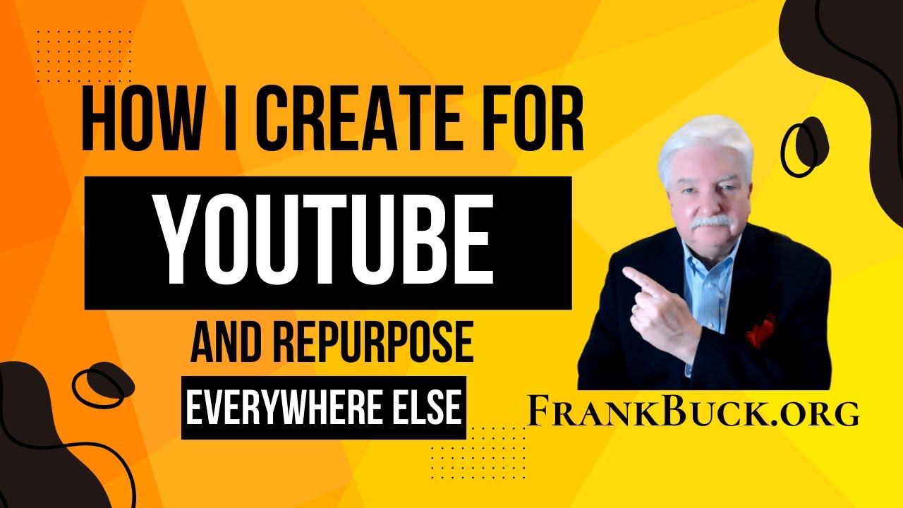 How I Create for YouTube (and Repurpose It for Everything Else) - YouTube
