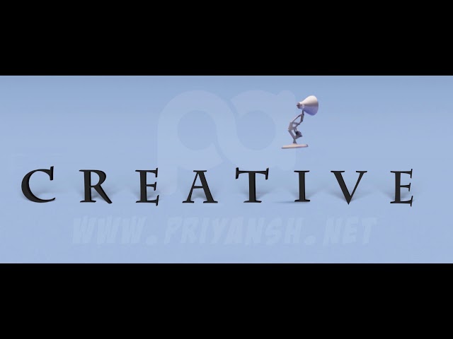 Pixar - Priyansh Animations