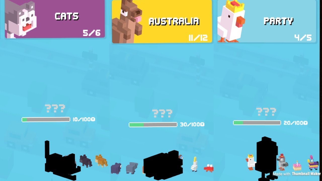 Crossy Road - 3 New Mystery Boxes Update - YouTube