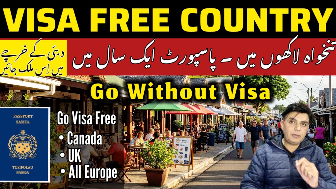 VISA FREE COUNTRY FOR PAKISTANI & INDIAN || No Visa Required || Best ...