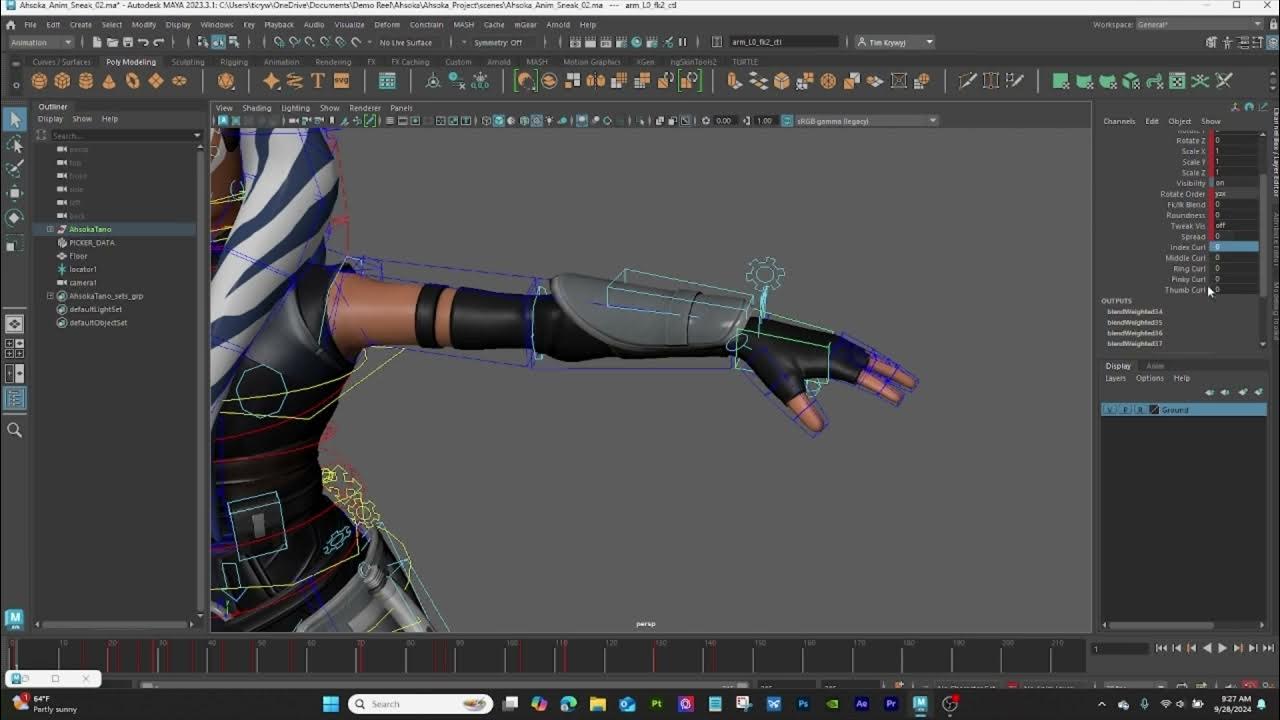 Adding Custom Attributes Using Set Driven Keys In Maya - YouTube