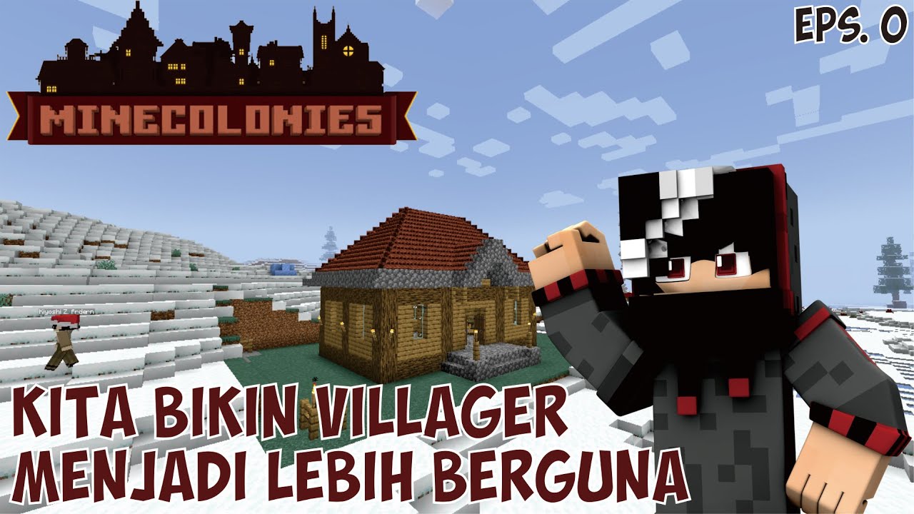 Awal Mula Kota Besar di Minecraft | Minecolonies Minecraft | Indonesia ...