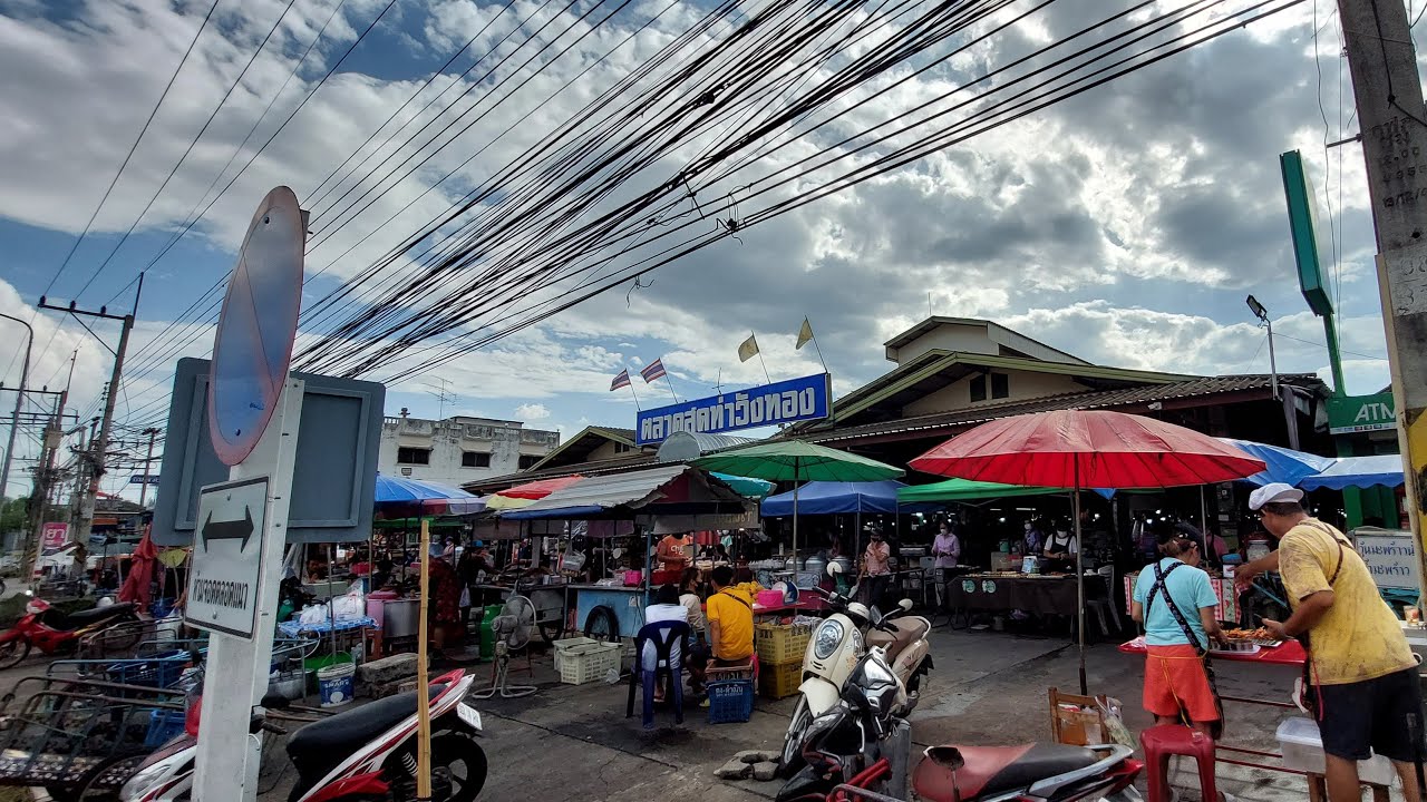 Tha Wang Thong Food Market #streetfood #foodie #food #yummy let's look ...