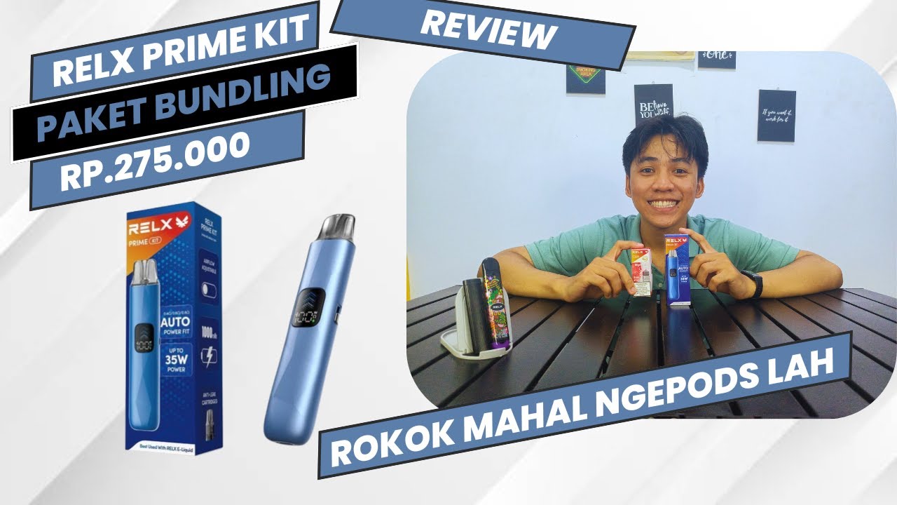 RELX PRIME KIT (PAKET BUNDLING) DESAIN MEWAH HARGA MURAH !!! - YouTube