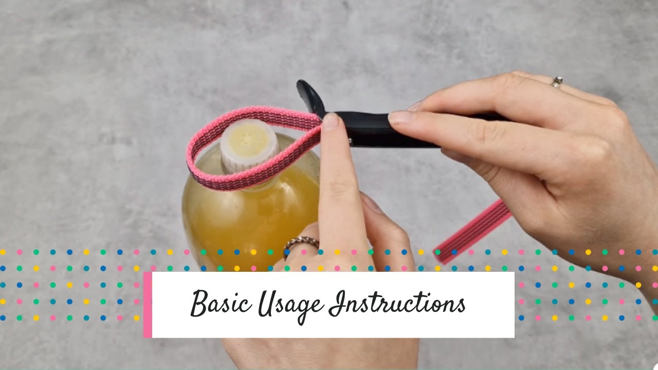 Basic Instructions - Lid & Leverage Adjustable Strap Opener - YouTube