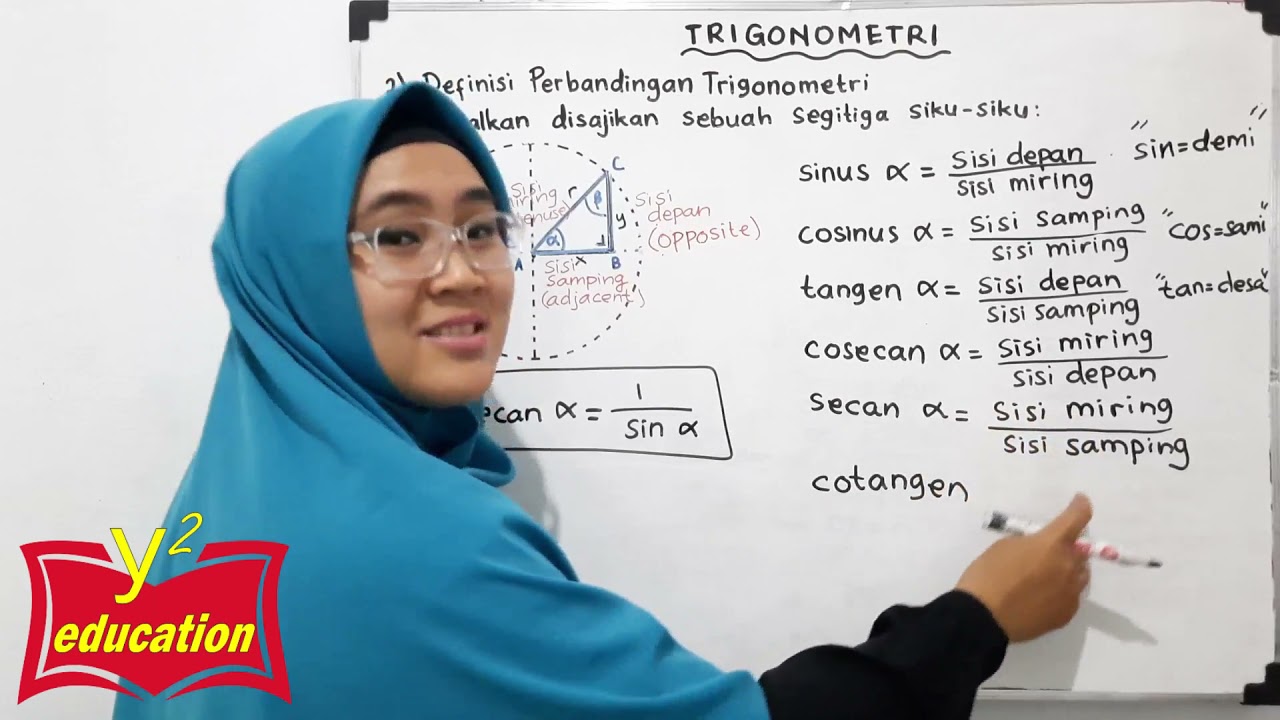 Trigonometri #Part 3 // Definisi Sinus Cosinus Tangen Cosecan Secan ...