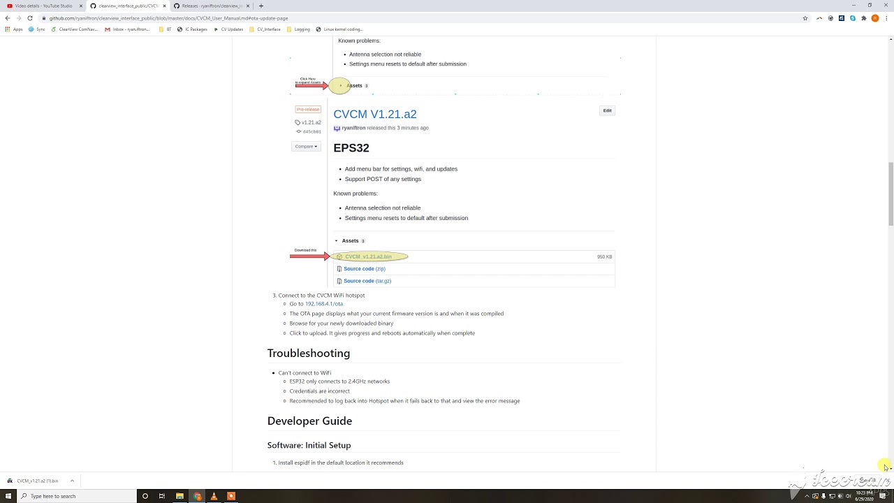 CVCM Update Instructions - YouTube