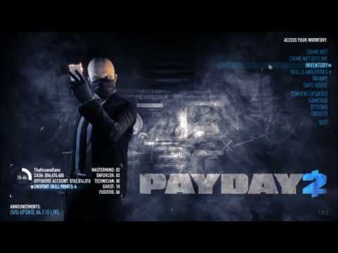 Payday 2: great menu pose animation - YouTube