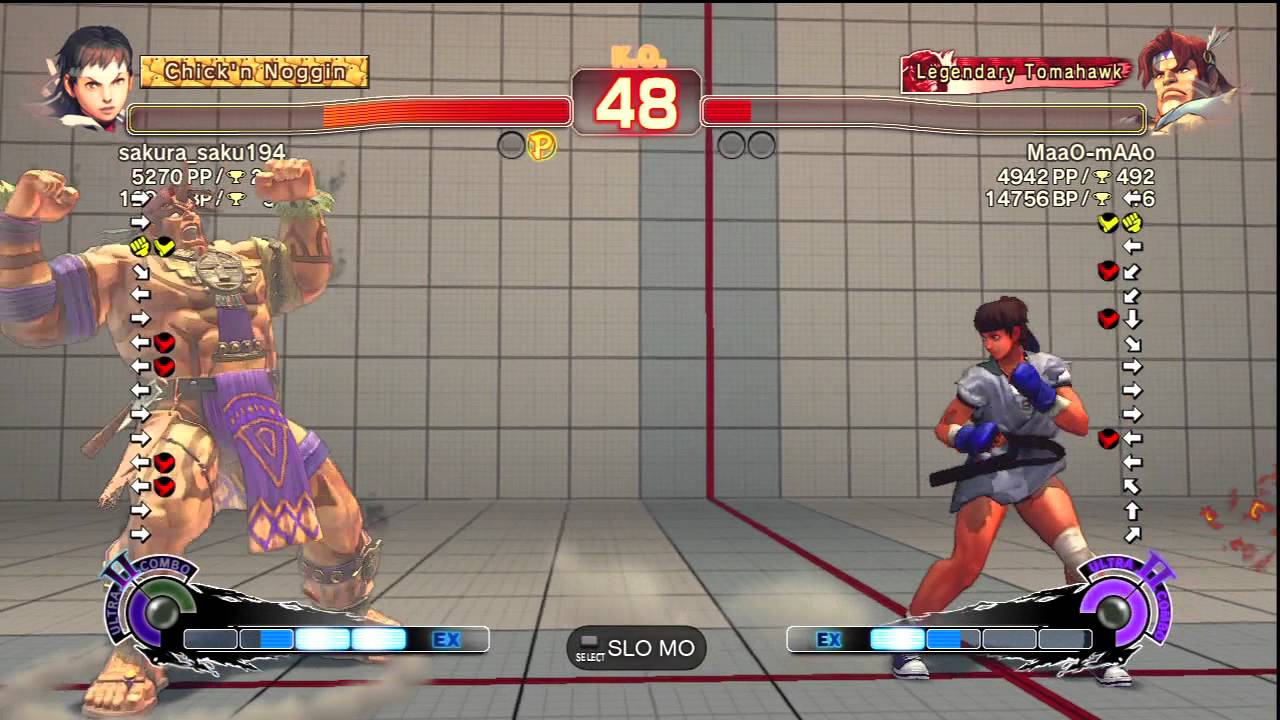 SSF4 AE Ver. 2012: sakura_saku194 [Sakura] vs. MaaO-mAAo [T. Hawk ...