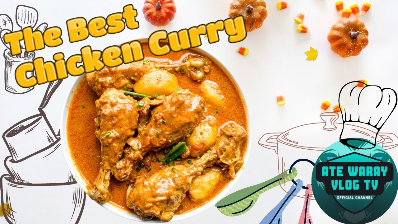 The Best Chicken Curry | Filipino Style Recipe | Ate Waray Vlog TV - YouTube