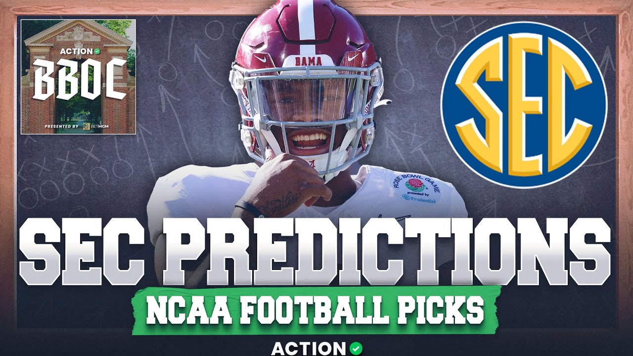 Will Alabama STEAMROLL Through SEC & Clinch CFP Berth? 2024 SEC College ...