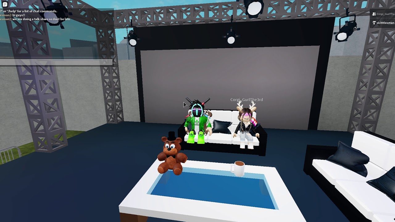 Roblox Talk Show Announcment - YouTube