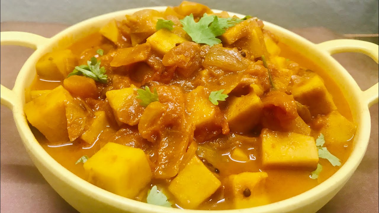 Kanda pulusu | Yam Gravy | Kandha Pulusu Recipe In Telugu - YouTube