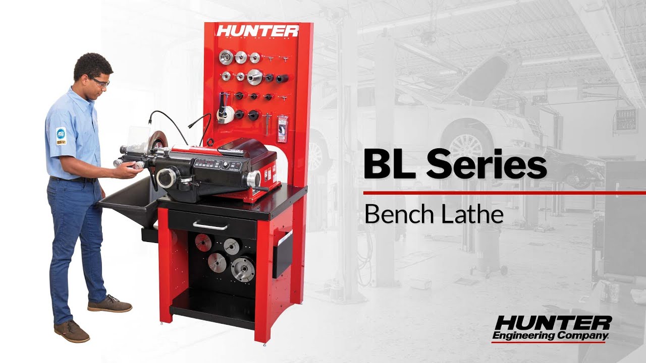 Hunter BL Series Bench Lathe - YouTube