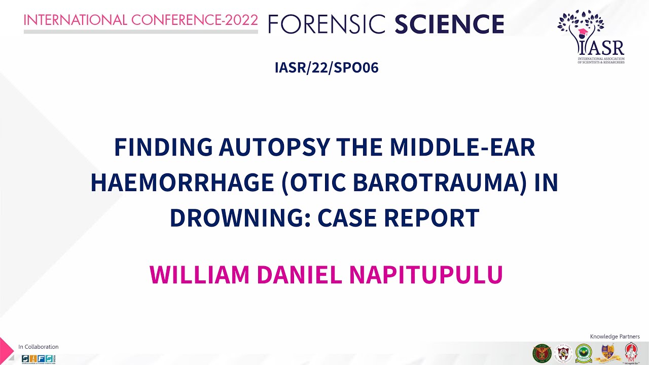Finding Autopsy the Middle-Ear Haemorrhage In Drowning: Case Report ...