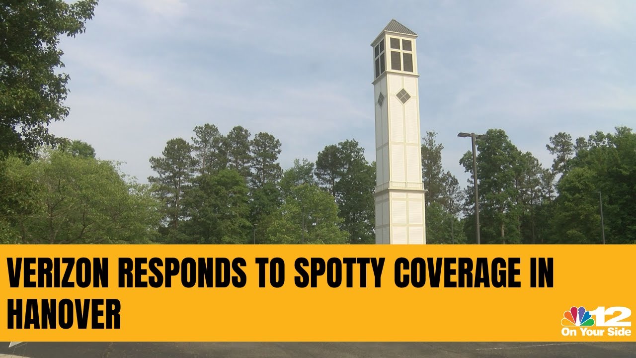Verizon responds to spotty coverage in Hanover - YouTube
