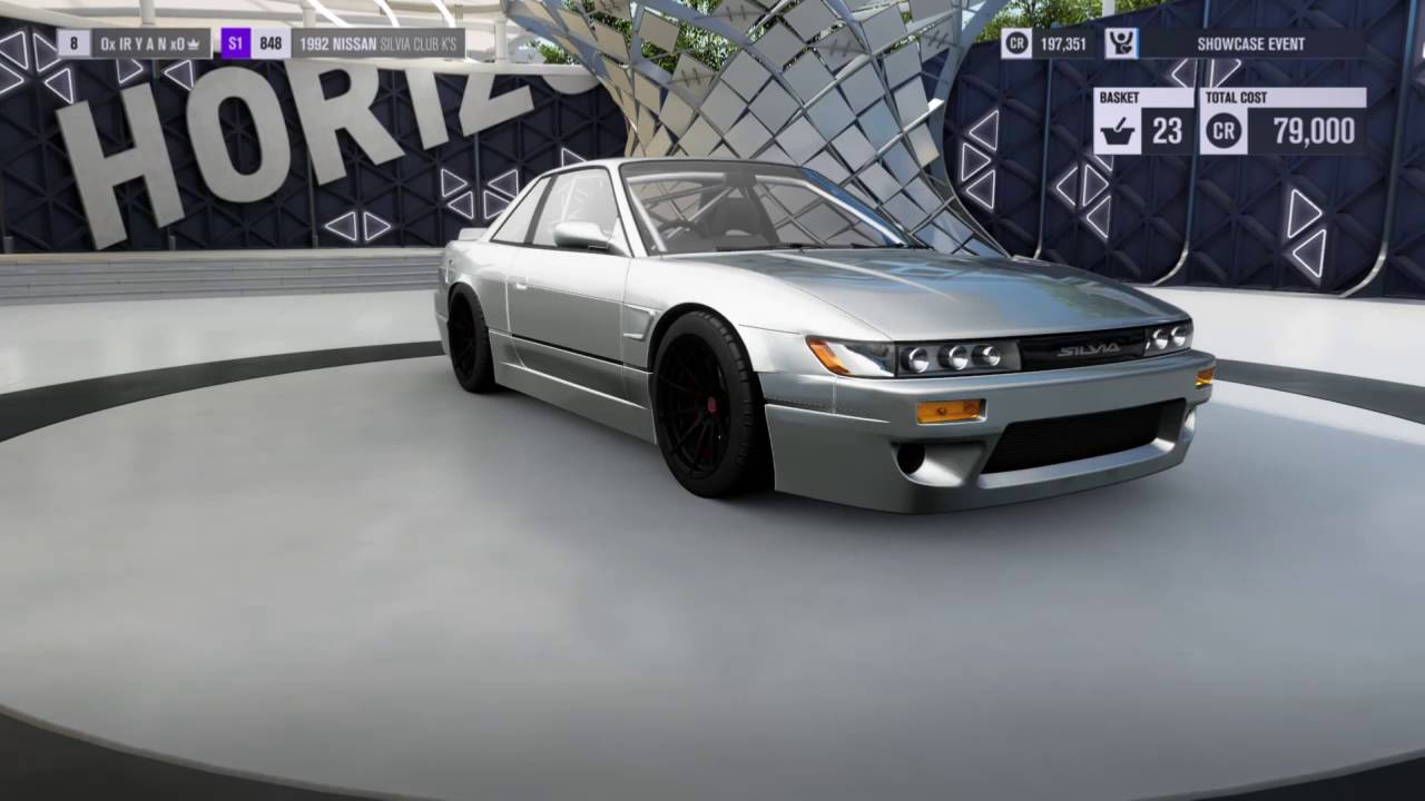 Forza Horizon 3 wide body s13 drift build RB26 swap - YouTube