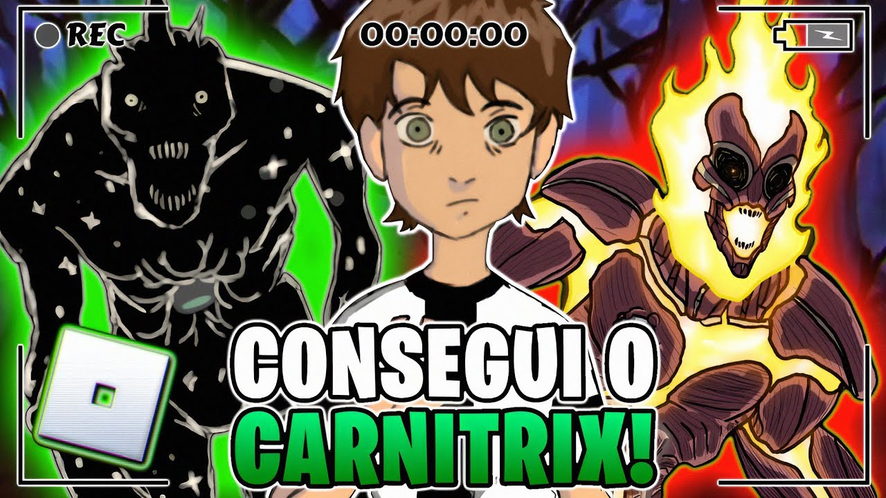 BIZARRO... CONSEGUI O CARNITRIX NESSE JOGO de BEN 10 do ROBLOX!! - GG ...