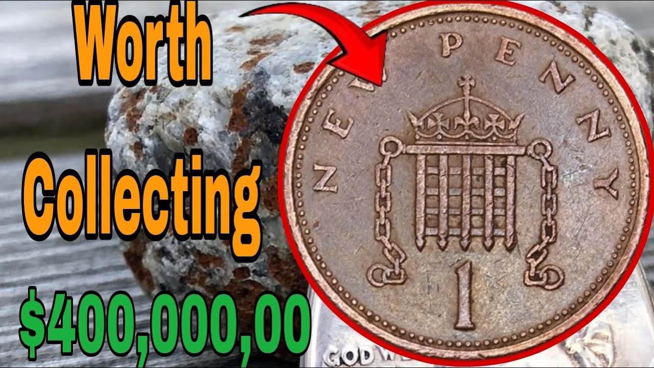 UK New One Penny Coins Ultra Rare Top 5 One penny Worth Collecting ...