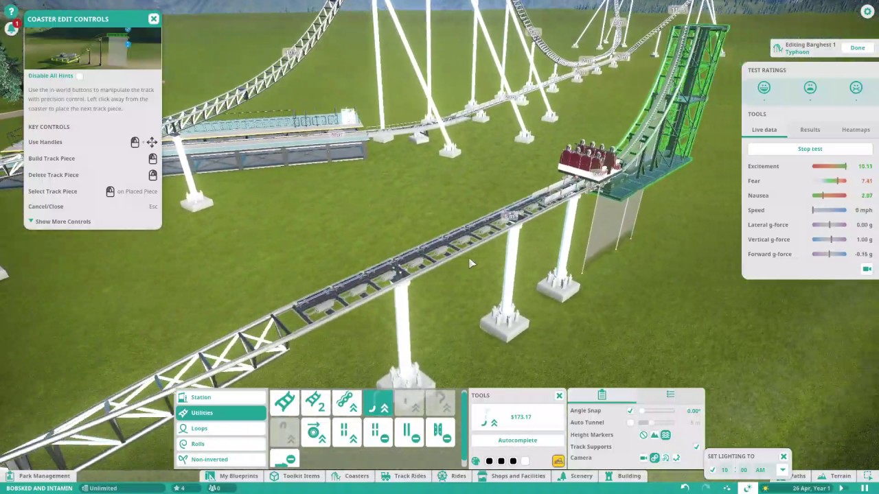 Planet Coaster - Building a Eurofighter - EP2 - Alpine - YouTube