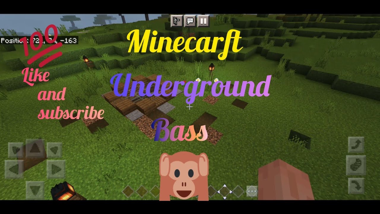 Minecraft: simple underground base @TechnoGamerzOfficial - YouTube