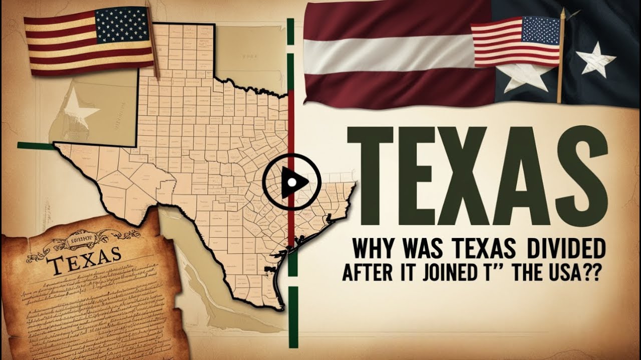 Why Texas Gave Up So Much Land - YouTube