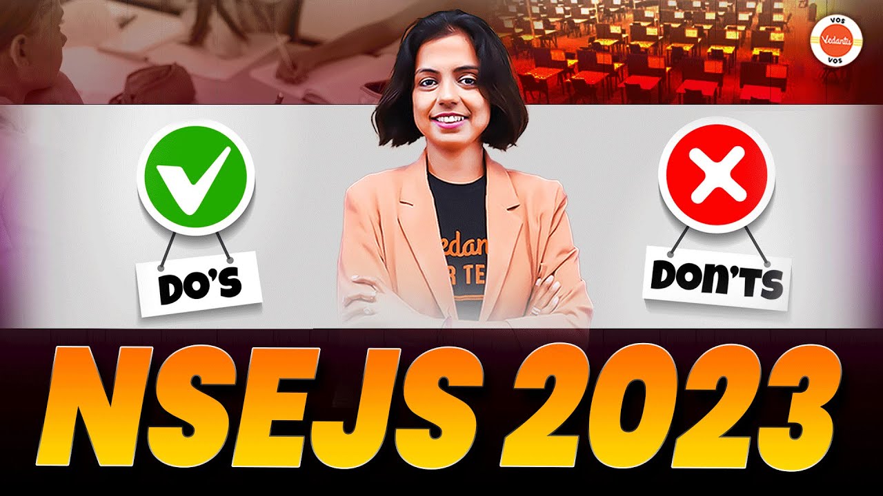 Do's and Don'ts: NSEJS 2023 | Chemistry | Junior Science Olympiad ...