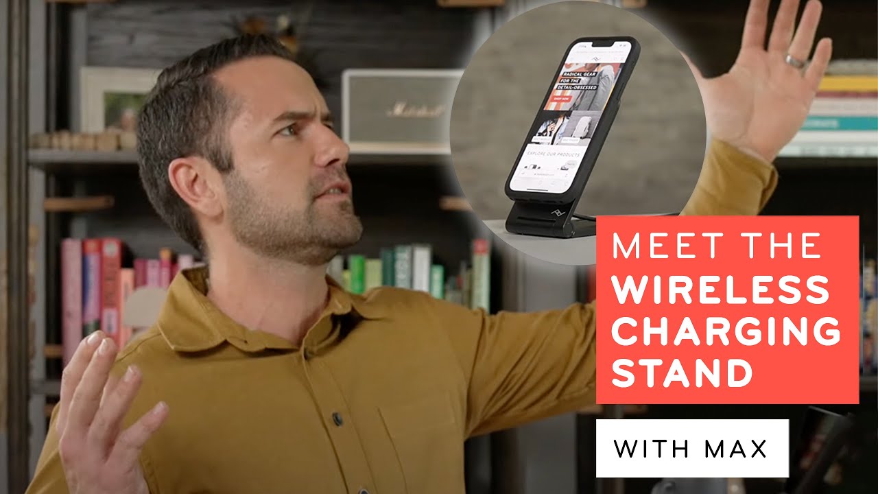 Meet the Peak Design Mobile Desk Stand with Max - YouTube