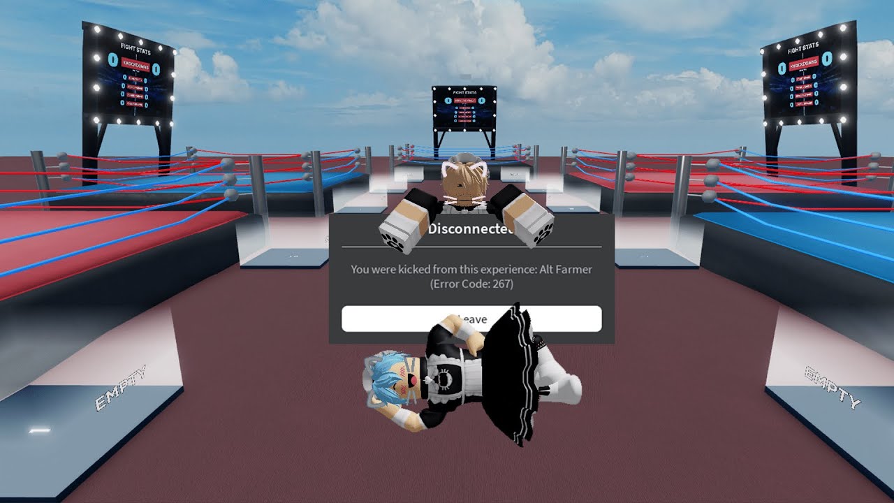 Getting BANNED in ROBLOX Untitled Boxing Game - YouTube