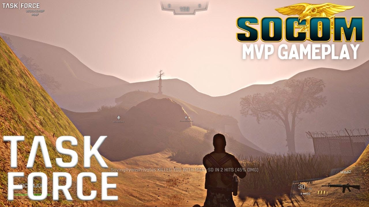 TASK FORCE Death Trap (SOCOM Series Maps) MVP Gameplay - YouTube