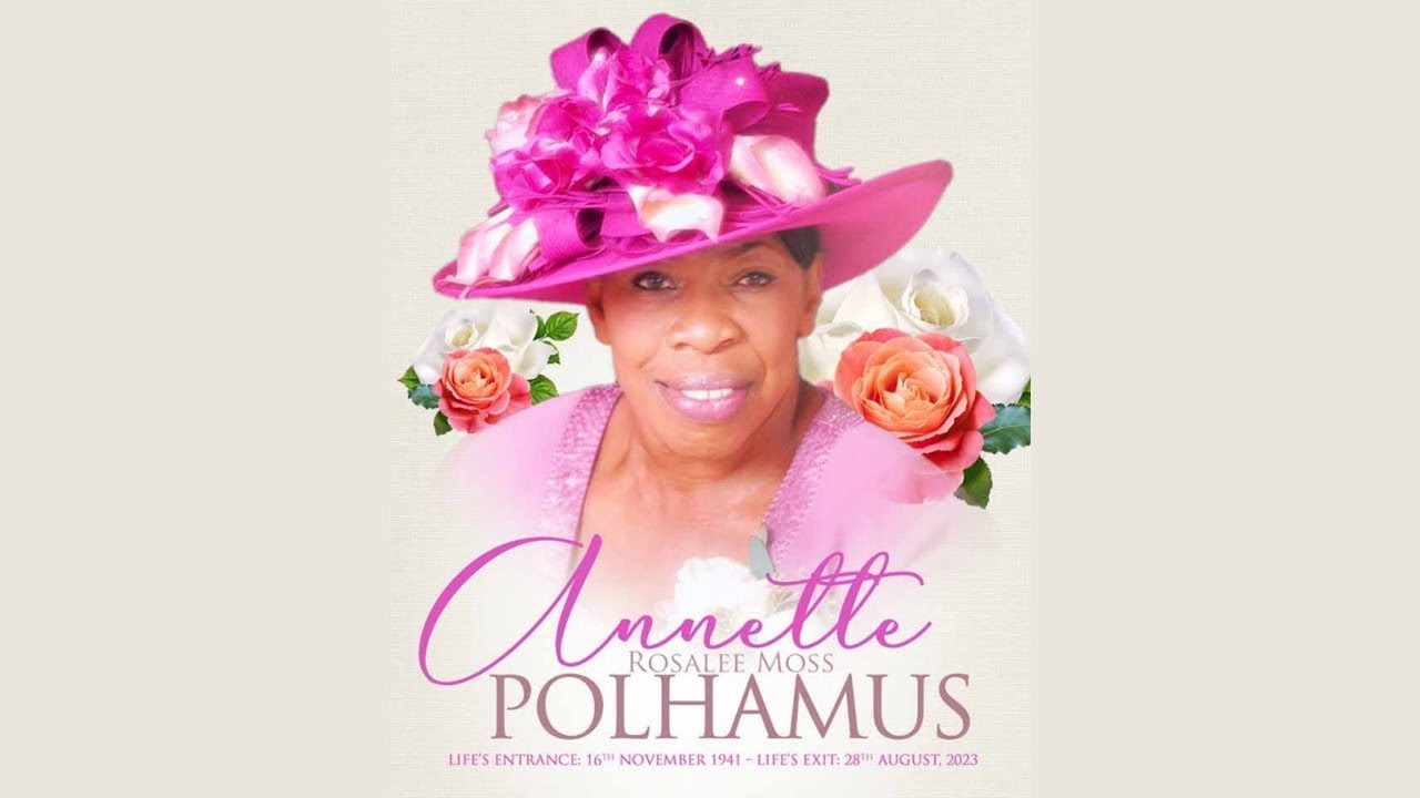 Sis Annette Rosalee Polhamus Funeral Service - YouTube