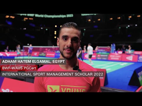 Adham Hatem ELGAMAL | Dual Career Journey | BWF World Championships ...