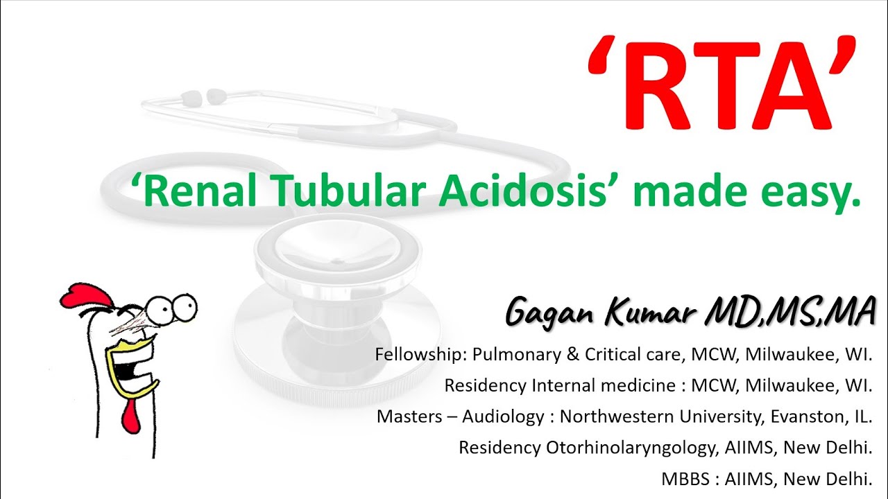 Renal Tubular Acidosis - made easy. - YouTube
