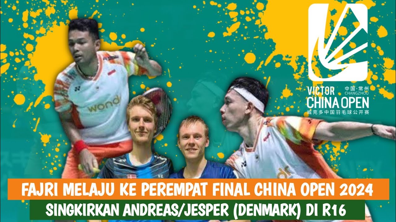 Fajar/Rian Tak Terhenti! Lolos ke Perempat Final China Open 2024 Usai ...