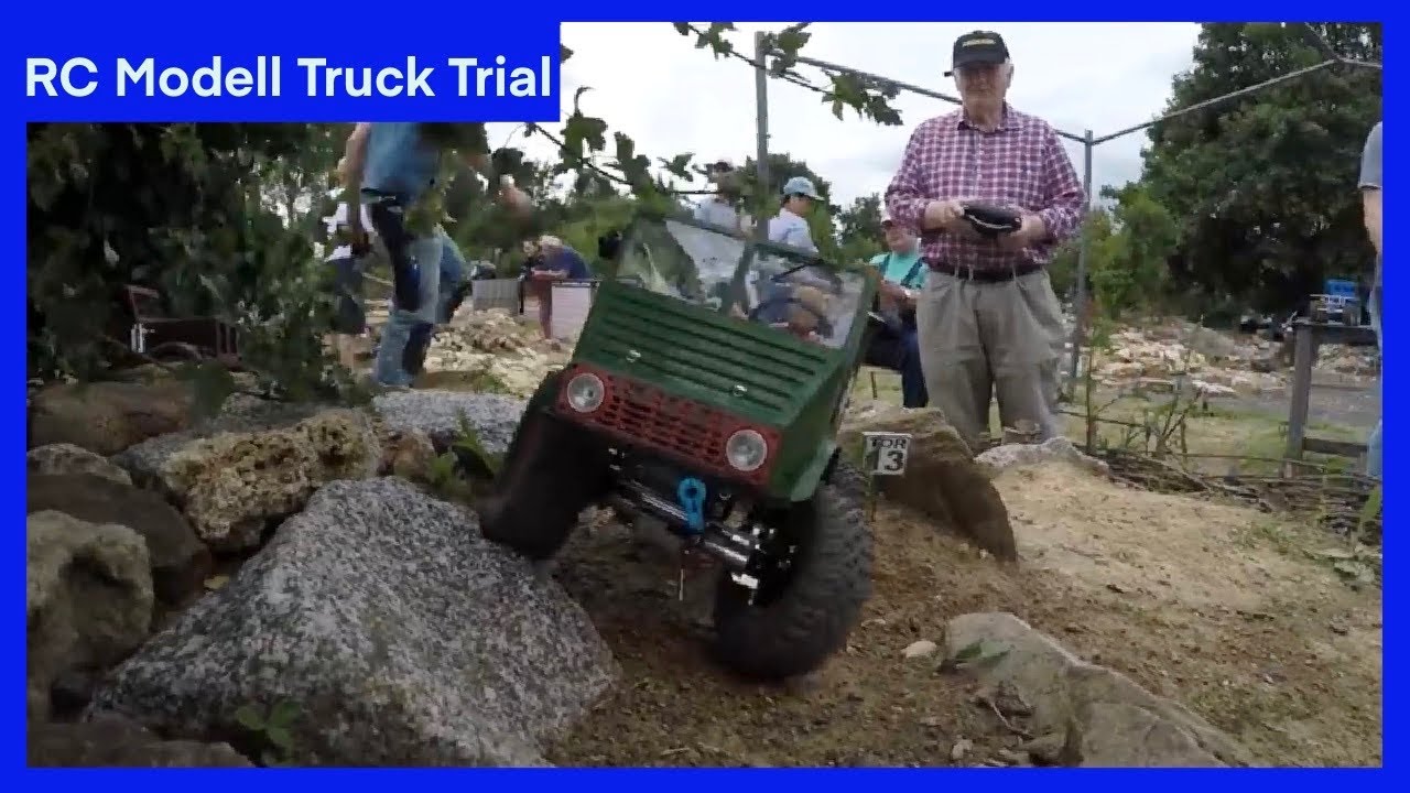 RC Unimog 4x4 Prototype RC Truck Trial & Scale Trial Track. - YouTube