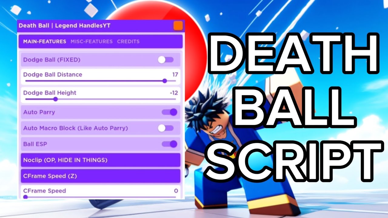 DEATH BALL SCRIPT | WORKS ON MOBILE AND PC - YouTube