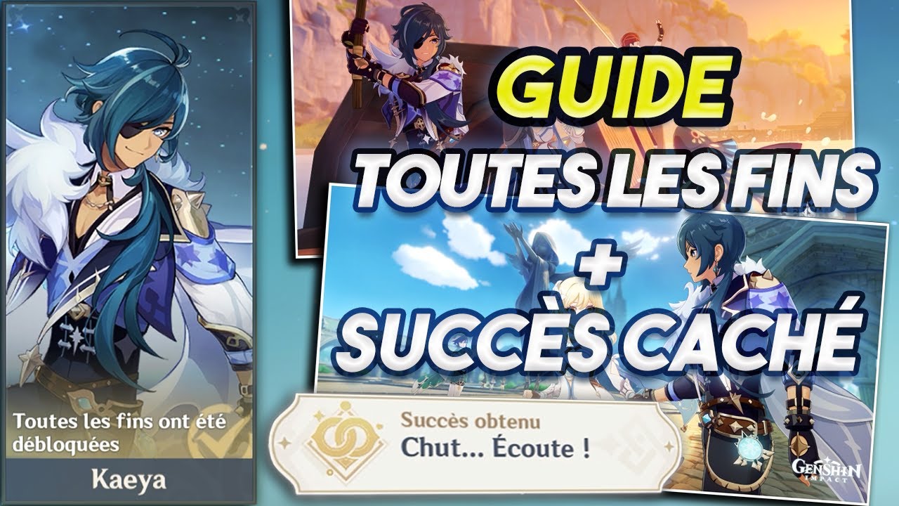 Escapade de Kaeya : Guide sur toutes les fins + succès caché - Genshin ...