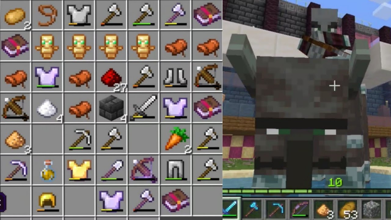 NOT TOO BAD LOOT ON THE FIRST RAID || MINECRAFT SURVIVAL JOURNEY EP ...